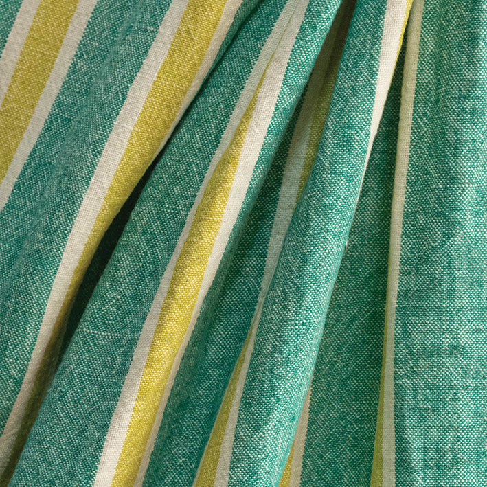 Tutti Studio Fizzy Stripe Green Linen Fabric – Martha's Furnishing Fabrics