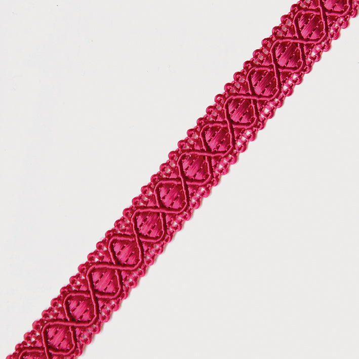 Metallic Magenta Gimp Trim – Martha's Furnishing Fabrics