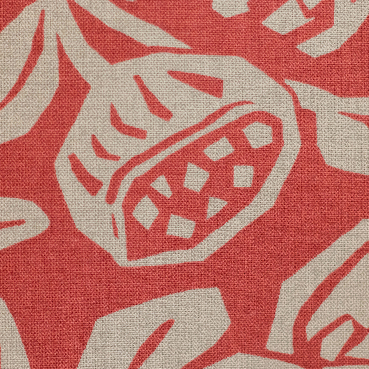 Buy Woodcut Protea Fabric Online | NZ Wide Free Samples