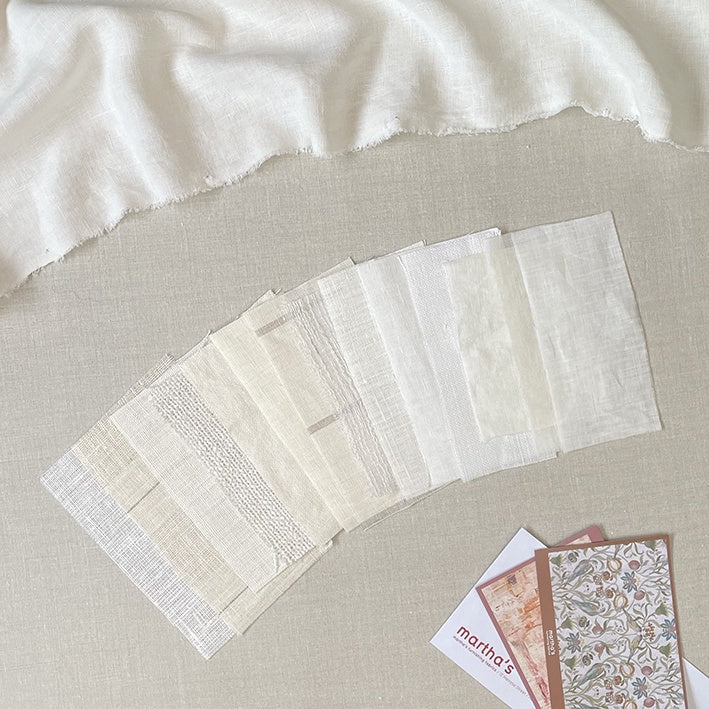 Linen Sample Pack Cream Off White